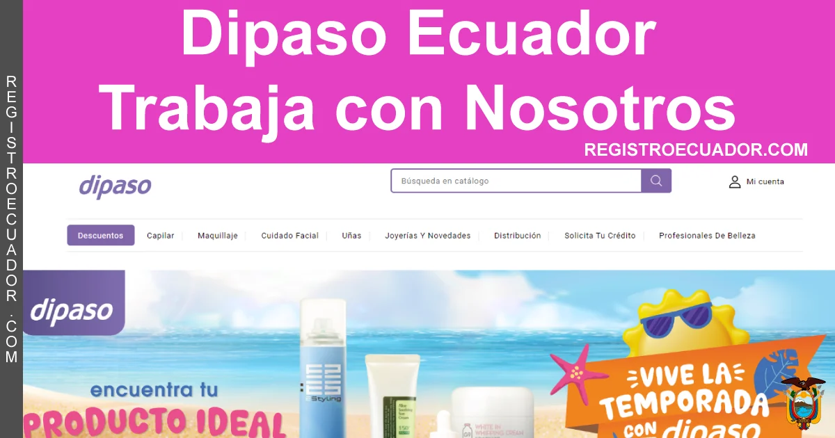 Dipaso Trabaja con Nosotros Ecuador | Postular