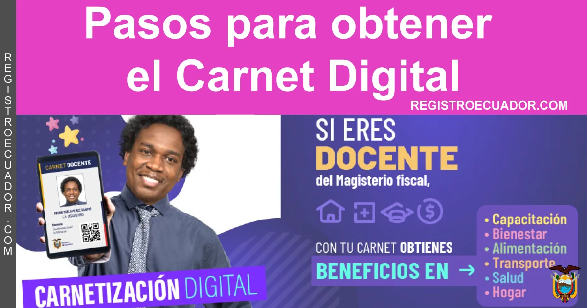 Como obtener el Carnet Digital del Mineduc